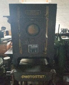 Machine of the Month: Photostat Machine – American Precision Museum
