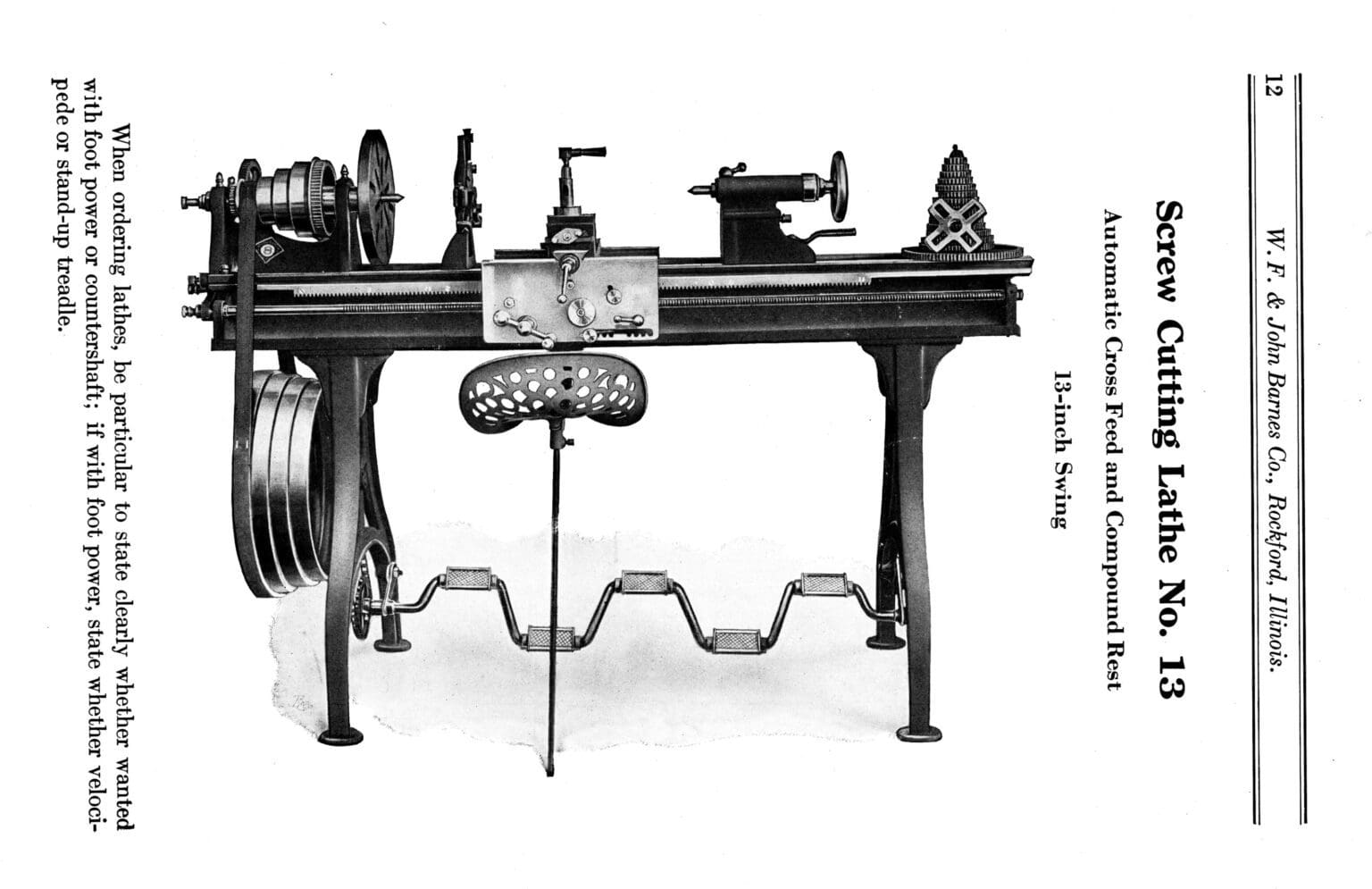 Machine of the Month: Barnes Lathe (and other machines) – APM